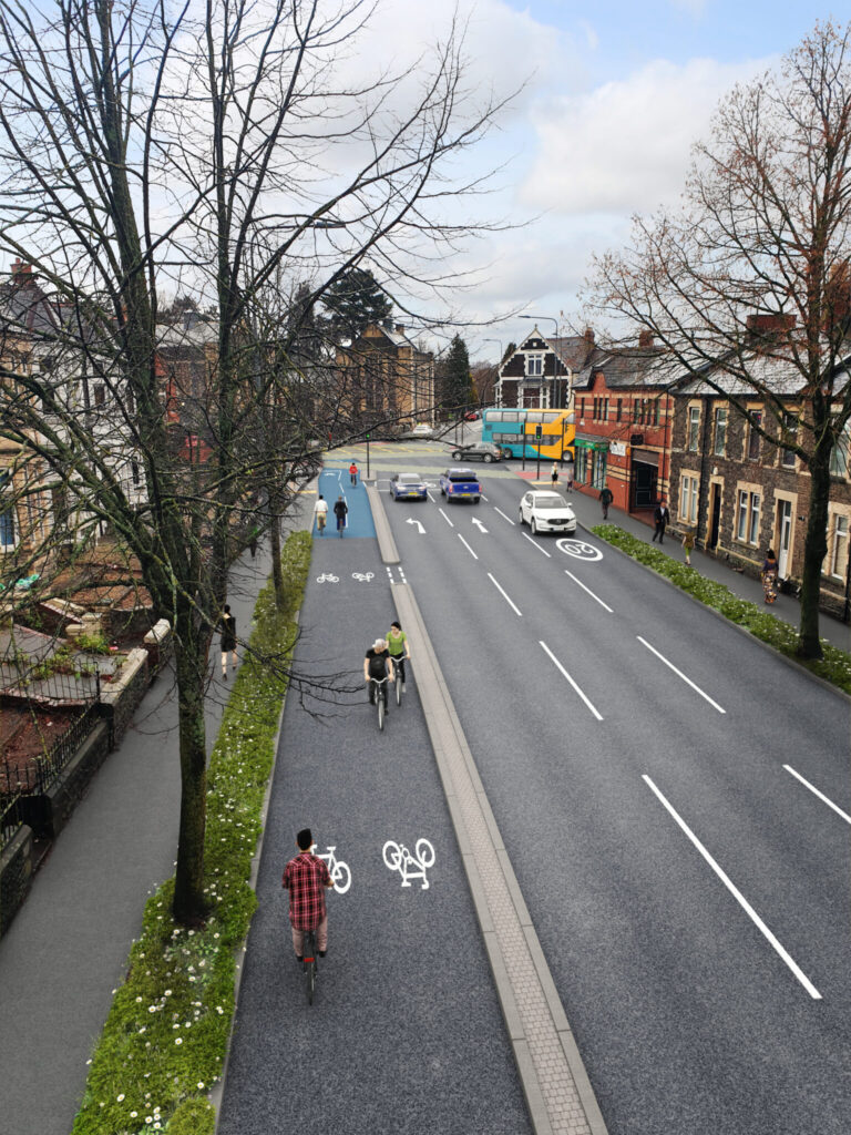 Cycleway 1.2: Cathays Terrace to UHW - Keeping Cardiff Moving